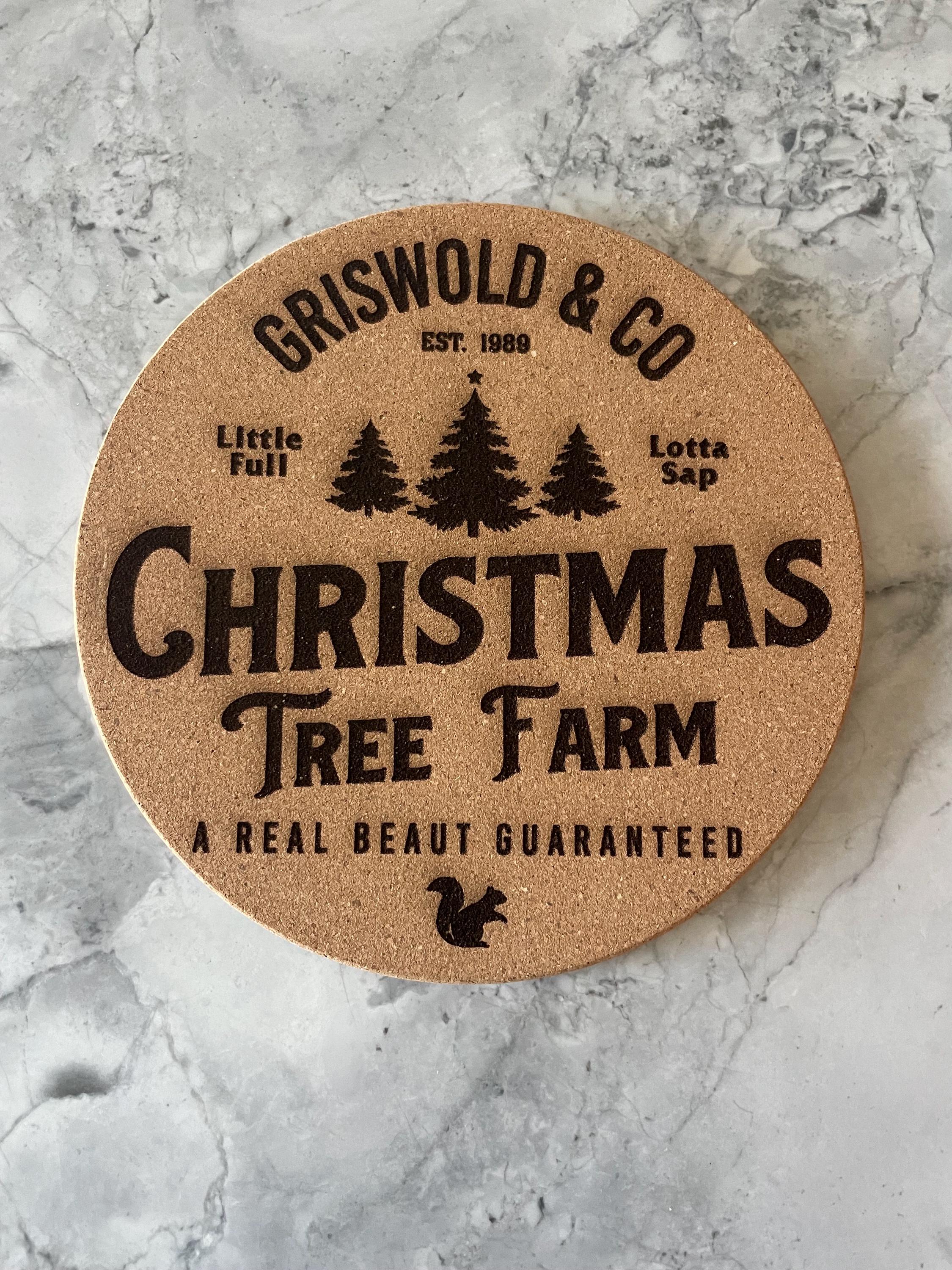 Holiday Themed Cork Trivets - Lots of Unique Designs - Etsy