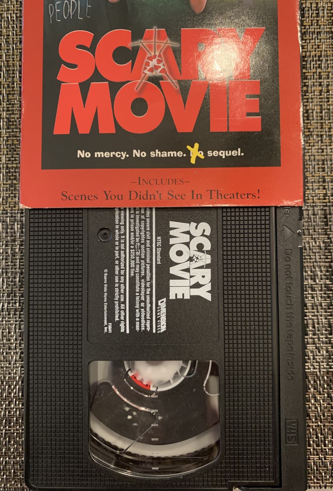 Scary Movie VHS Tape - Etsy
