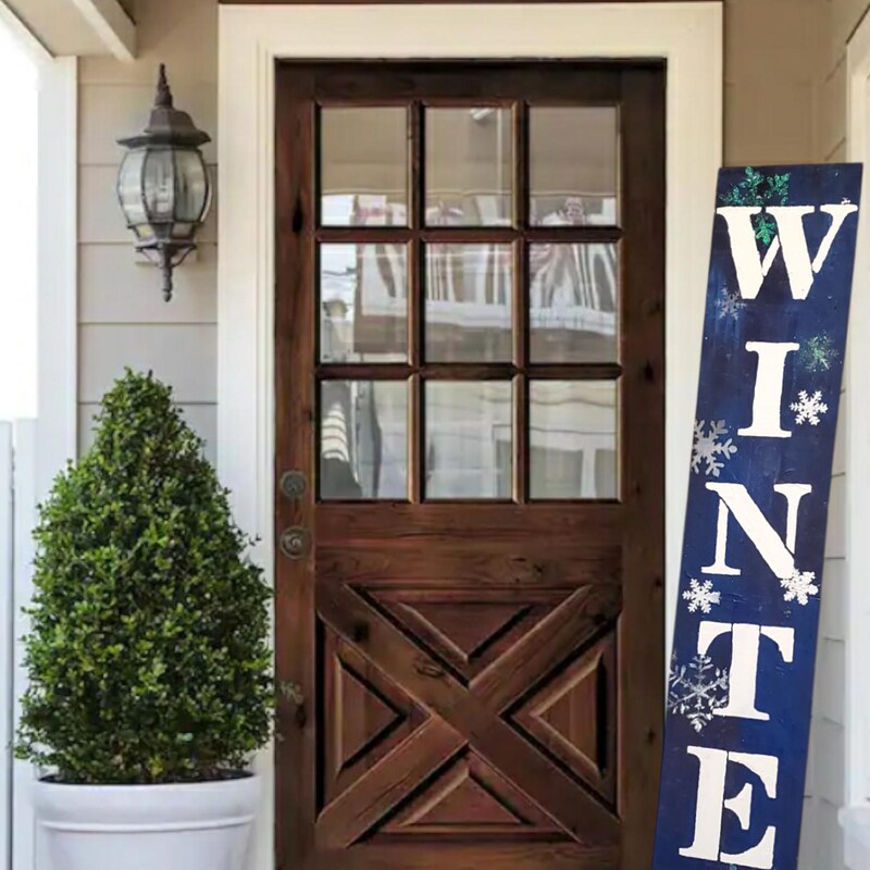 Winter Porch Signs - Etsy