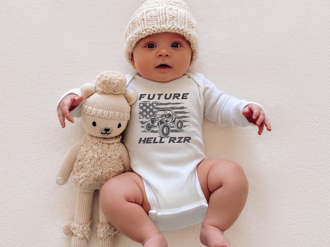 Future Hell RZR Onesie for Baby and ATV Lovers Off-roading Long Sleeve ...