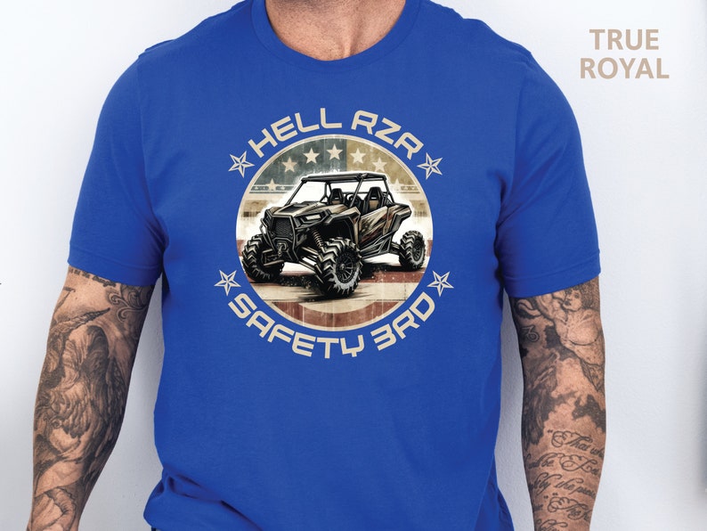 Hell RZR Safety Third Shirt for ATV Lovers Off-roading Tshirt for ...