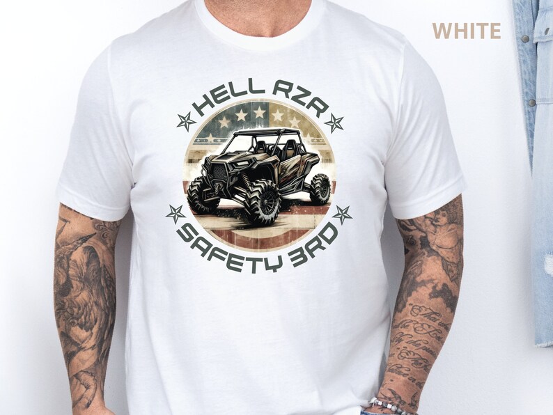 Hell RZR Safety Third Shirt for ATV Lovers Off-roading Tshirt for ...