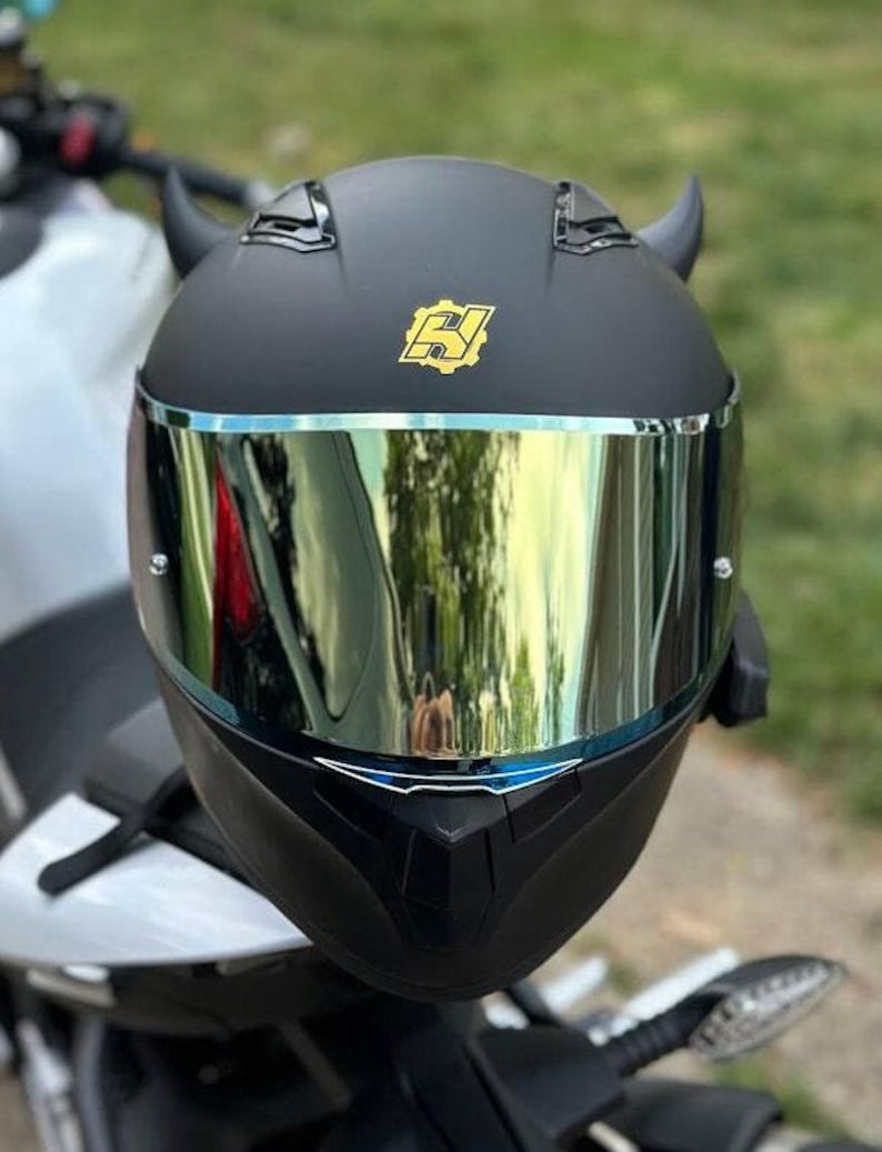 Motorcycle Horns for Helmet - Small - Stand Out With Stylish Helmet ...