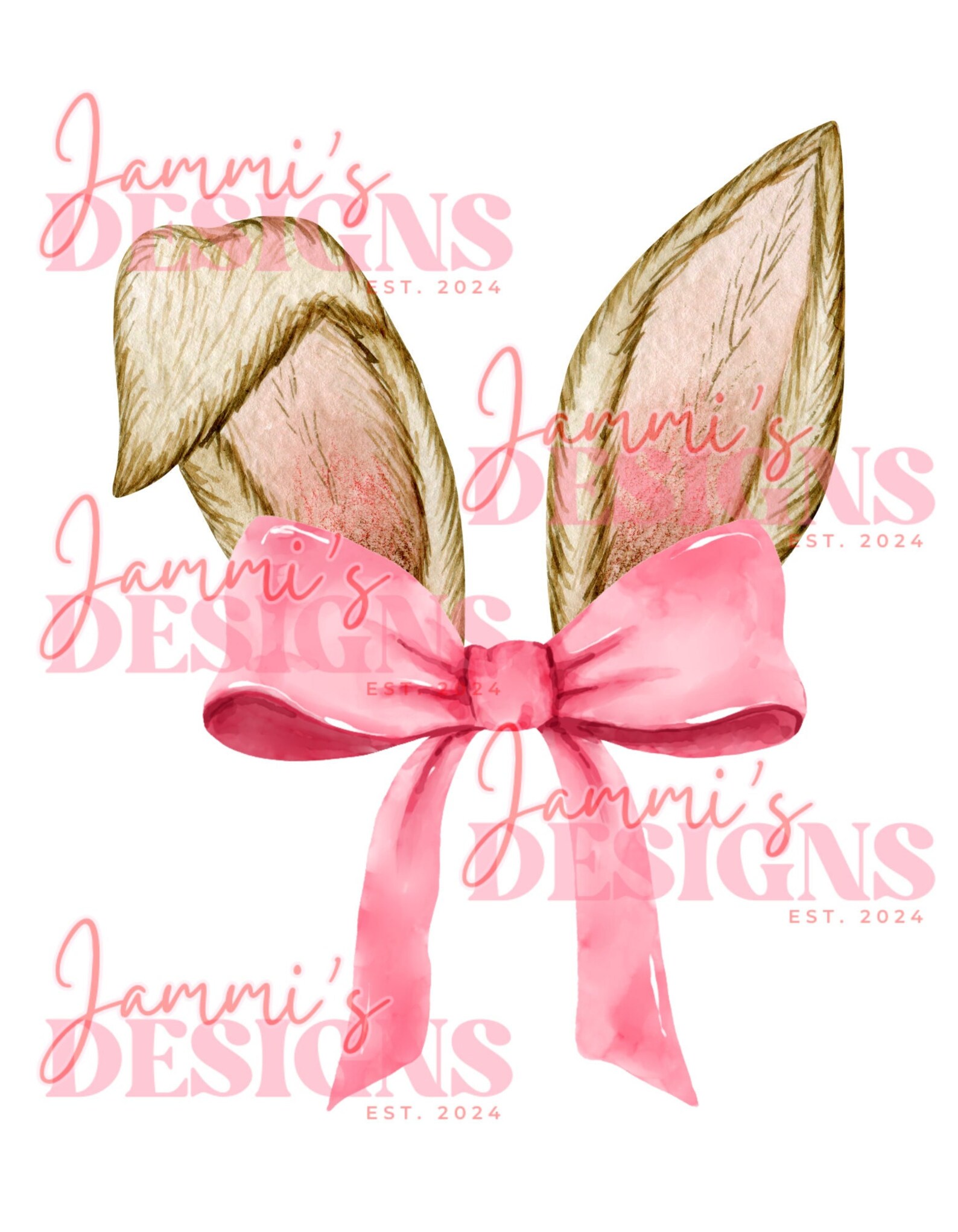 Easter Bunny Bow Ears - Etsy