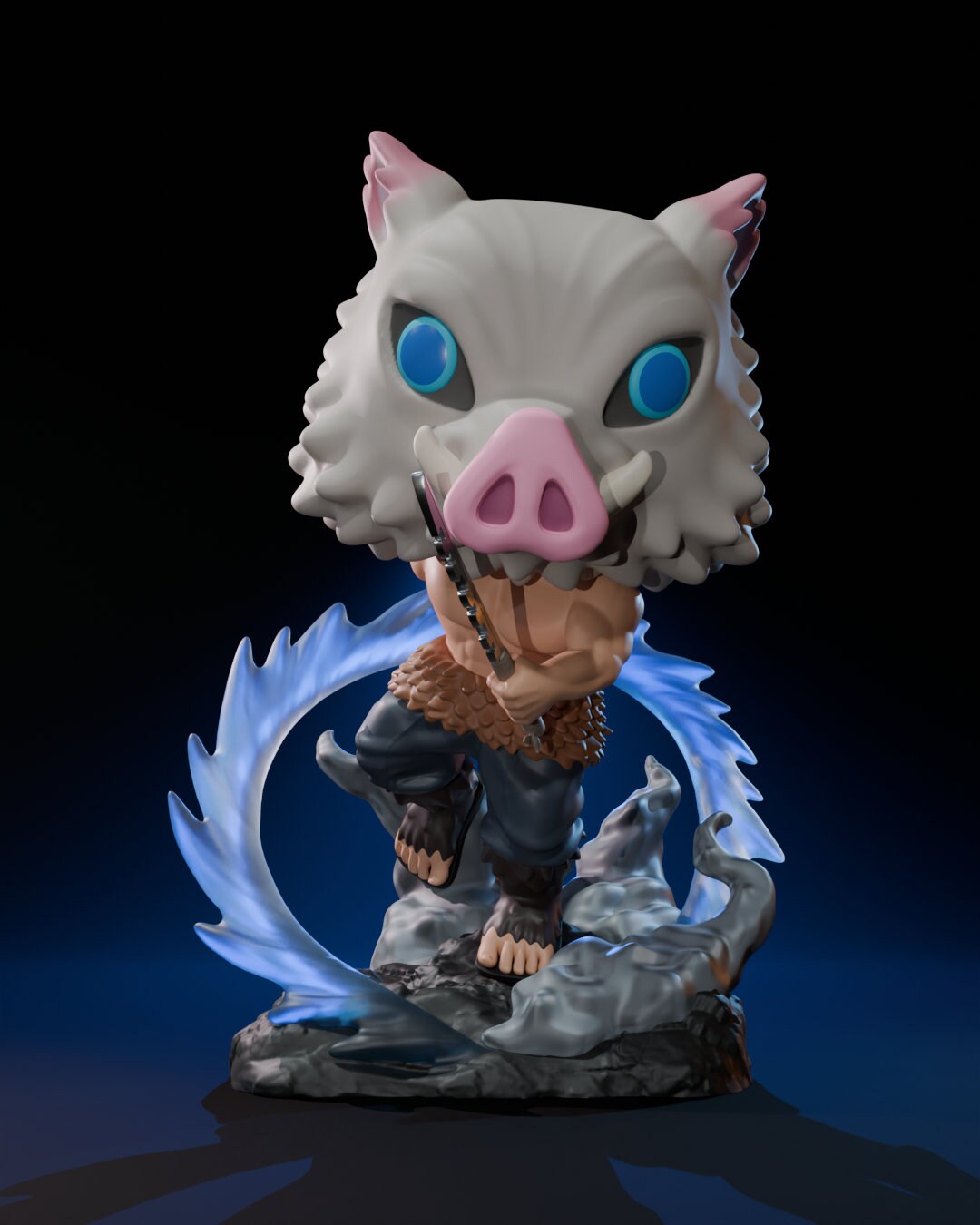 Custom Inosuke Pop - Etsy