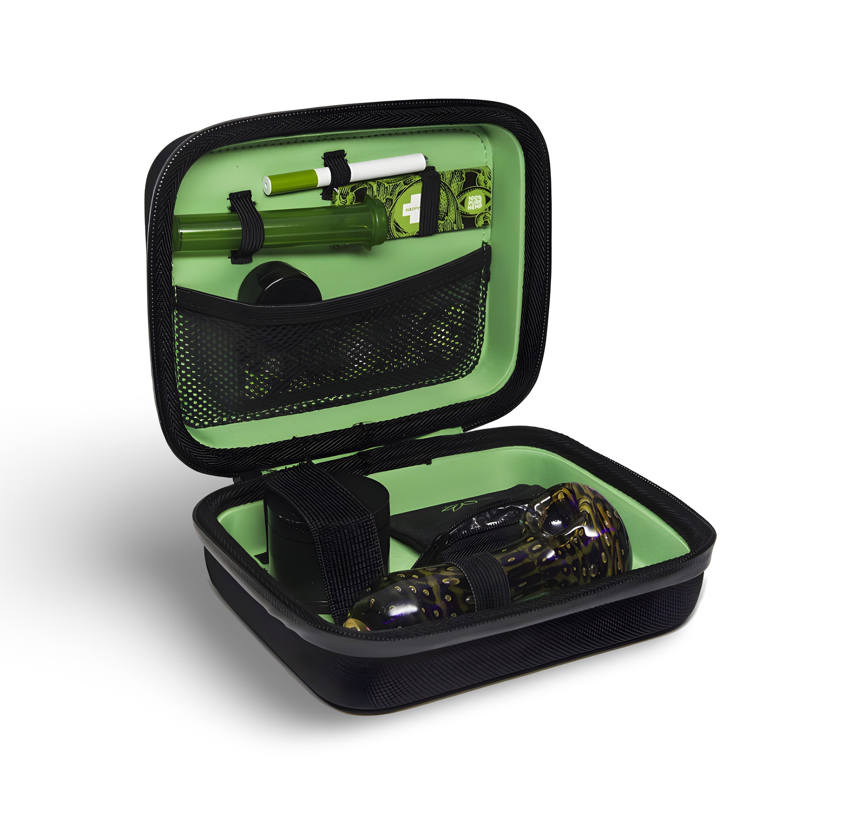 The Very Happy Smoking Kit Ultimate Dry Herb Set With Aluminum, Glass ...