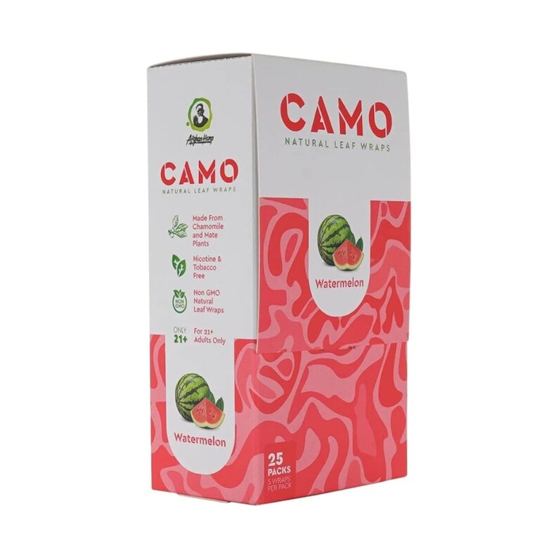 125ct. CAMO Natural Watermelon Leaf Wraps Smooth and Flavorful Rolling ...
