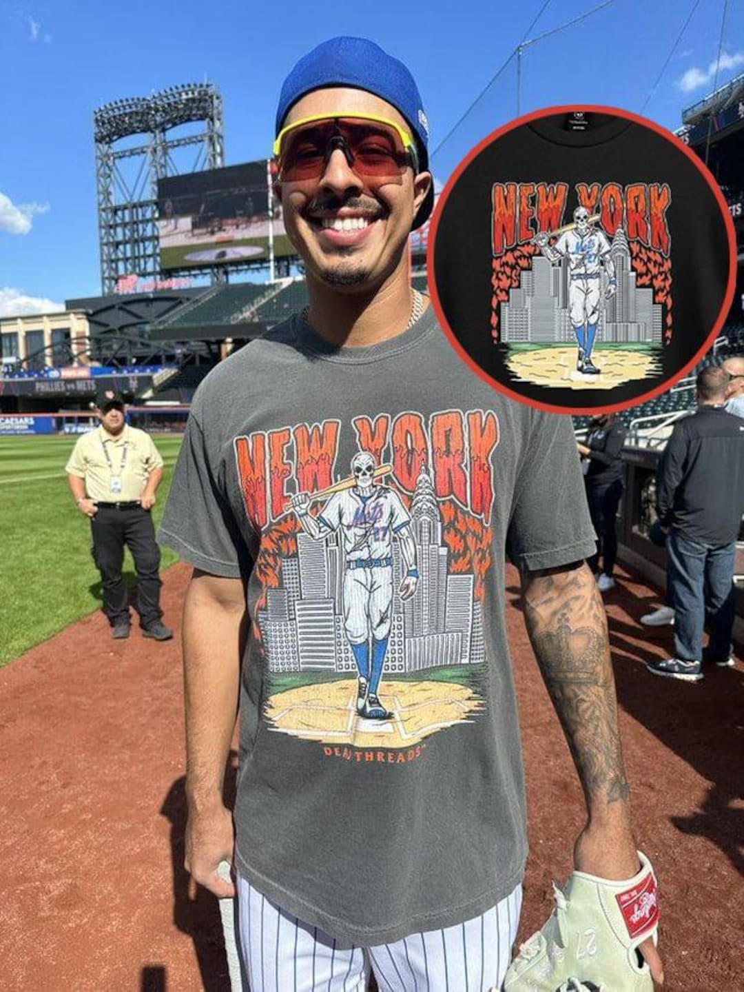 Reed Garrett New York Mets Skull Shirt, Hoodie, Sweatshirt, New York ...