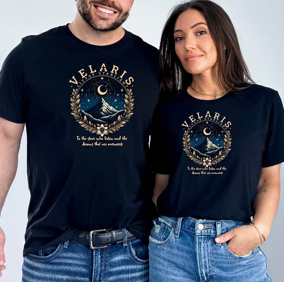Velaris T-shirts, Acotar Velaris, City of Starlight, Bookworm Shirt ...
