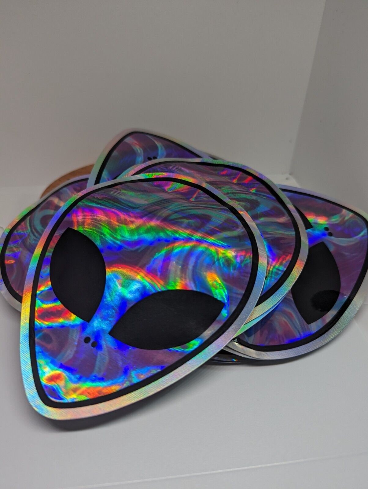 Holographic Purple Alien Smell Proof Mylar 3.5g to 7g Storage Bag 4.7 ...