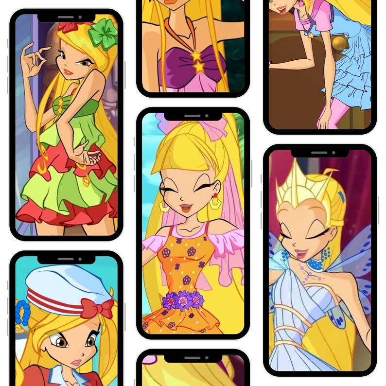 30 Icons Winx Stella Pt 2 Profile Picture PFP Digital Download Bundle ...