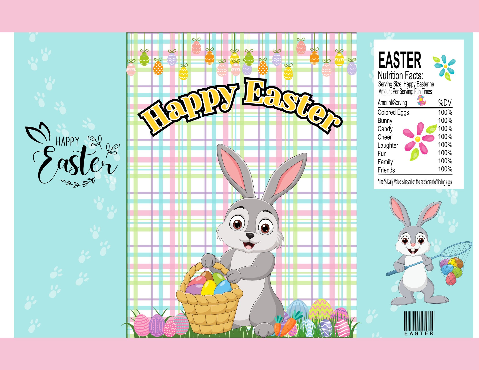 Editable Easter Party Favor Bundle - Etsy