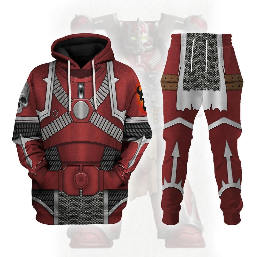 Word Bearers Legion Colour Scheme Warhammer Costume Hoodie Jogger,word ...