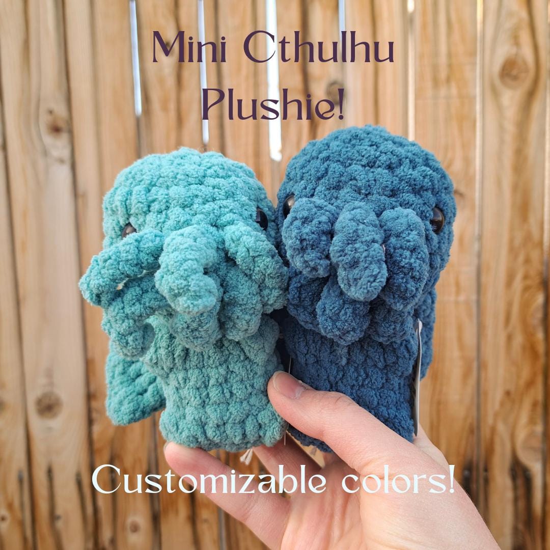 Mini Cthulhu Plushie | Adorable Cthulhu Plushie | Adorable Cryptid ...