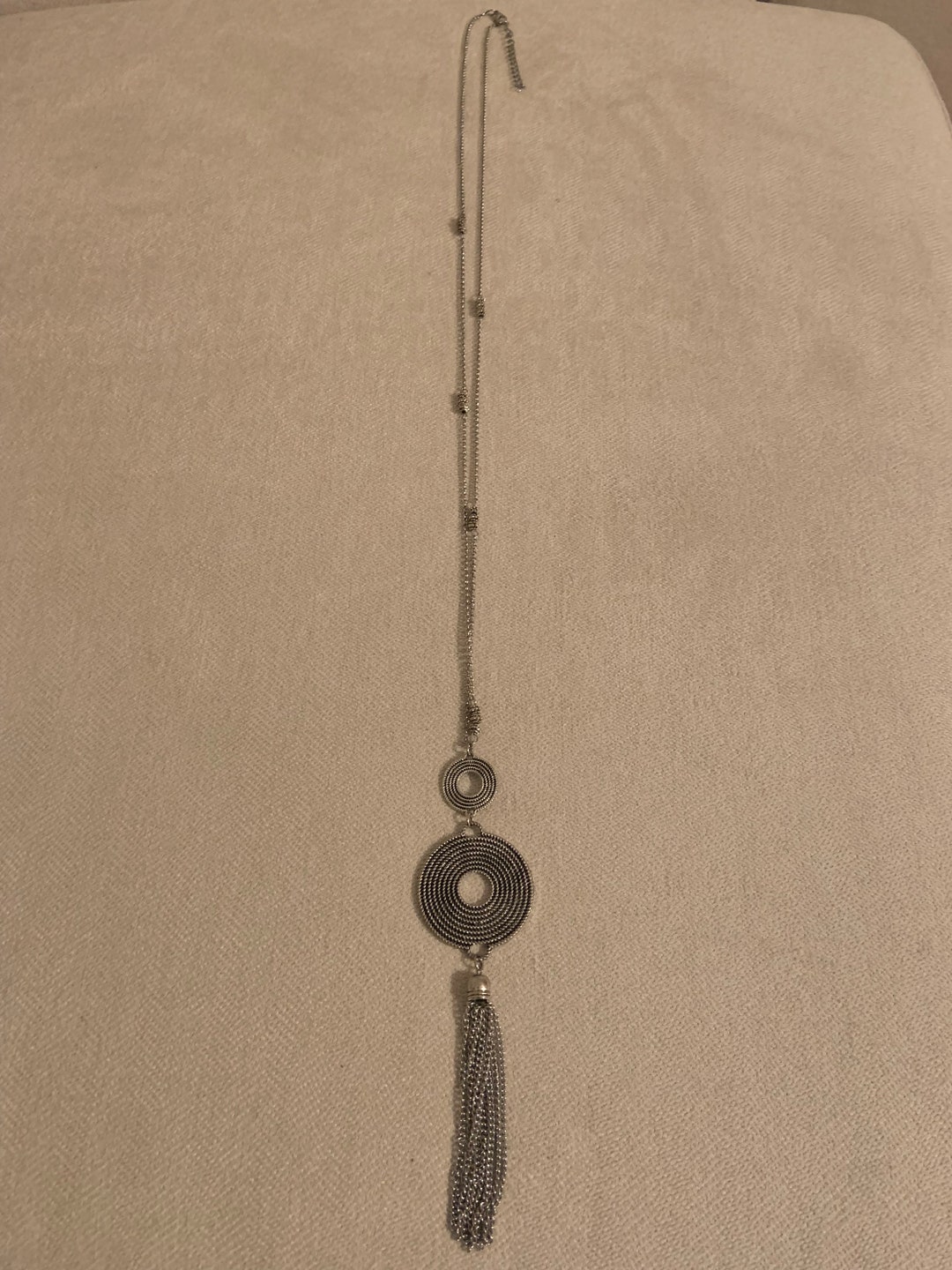 Vintage Long Drop Necklace - Etsy