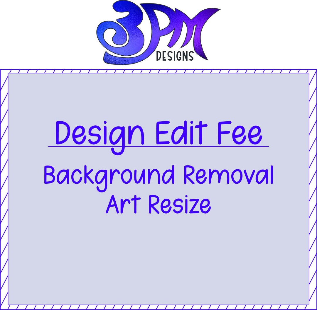 Art Edit Fee - Background Removal, Remove Background From Photo - Etsy
