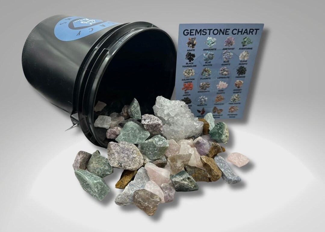 Quartz Gem Mining Bucket - Etsy