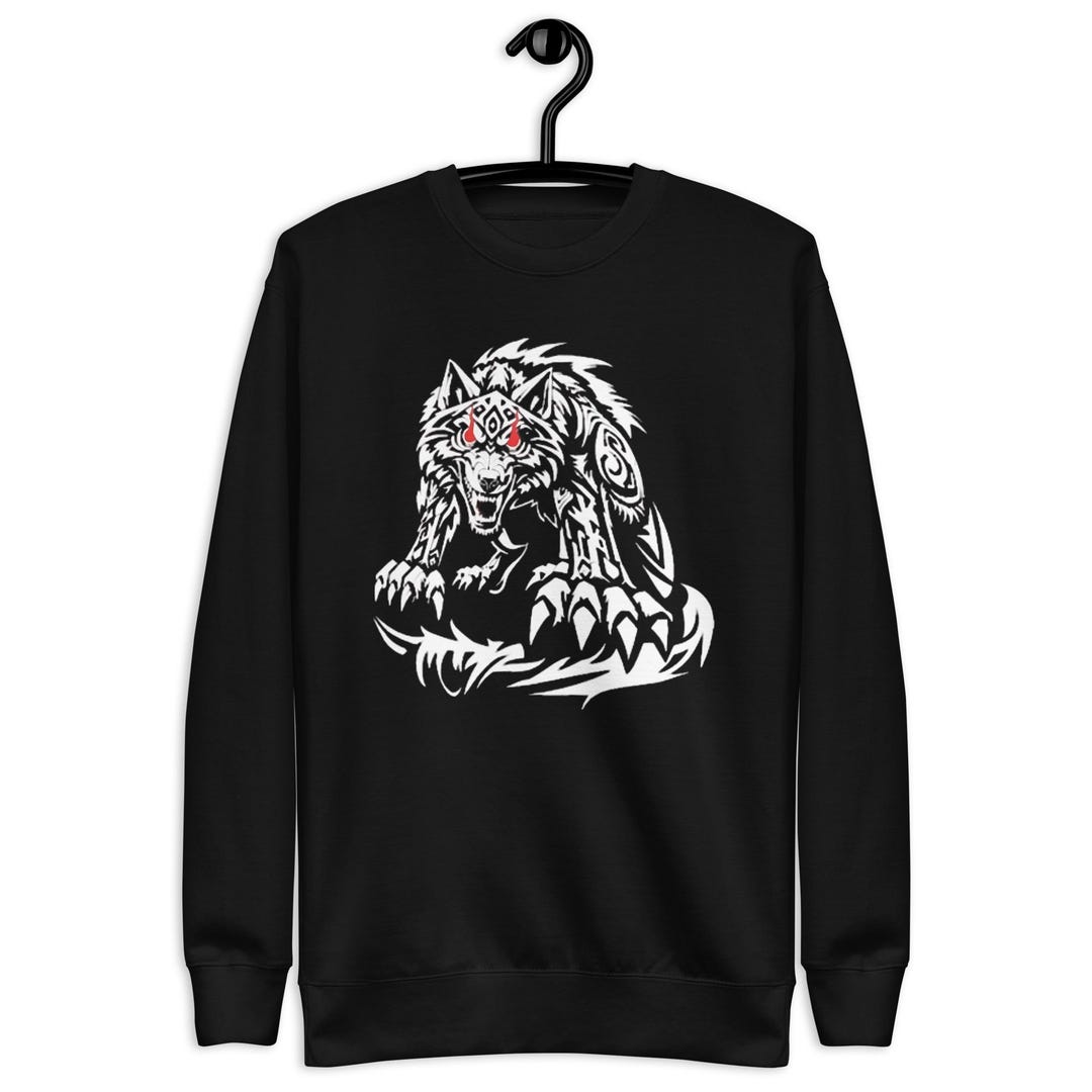 Jacob Fatu Samoan Werewolf WWE Unisex Premium Sweatshirt - Etsy