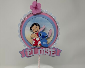 Lilo & Stitch Cake Topper / Centrepieces - Etsy