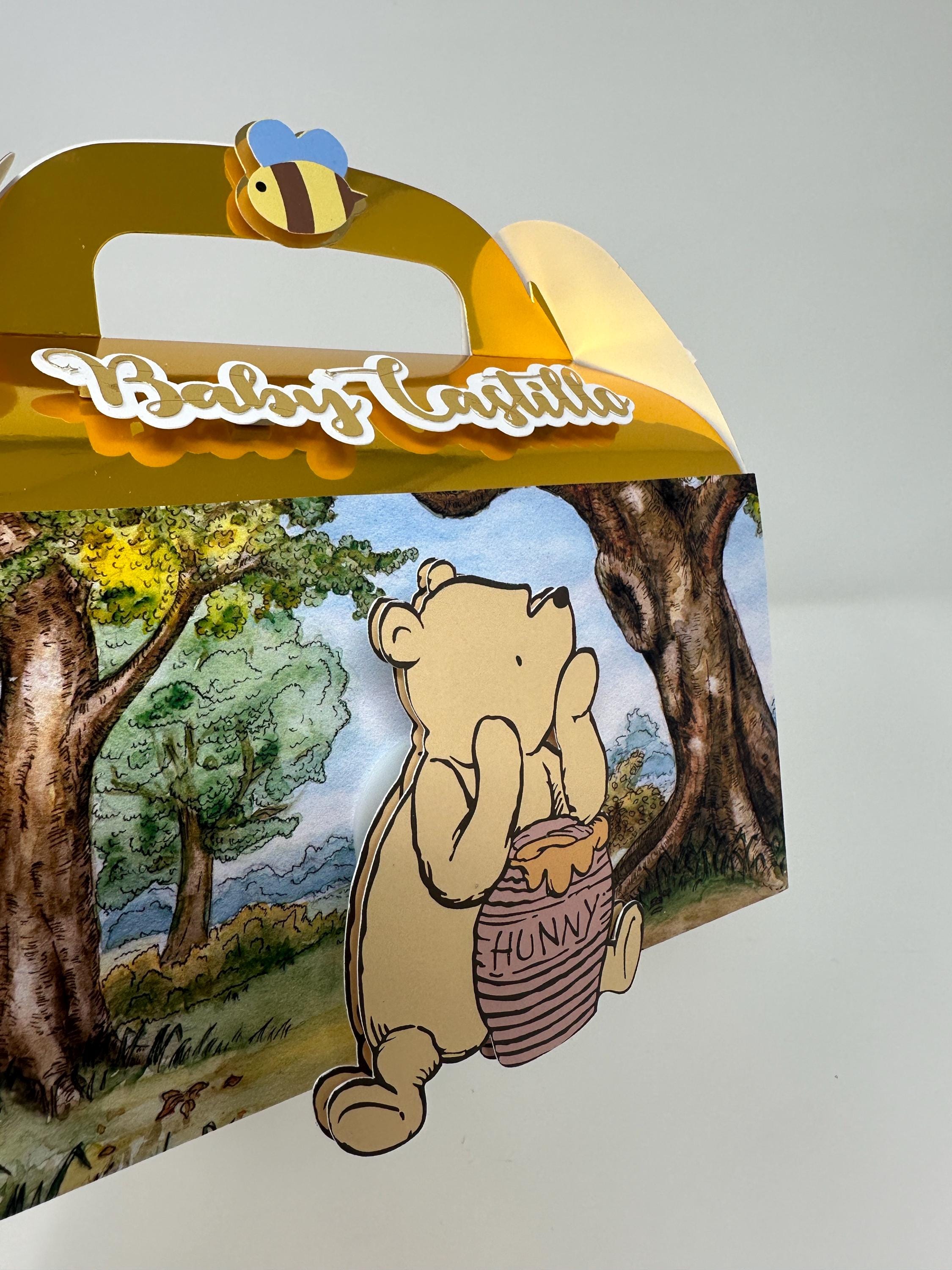 Winnie the Pooh Gable Box: Baby Shower Favor - Etsy