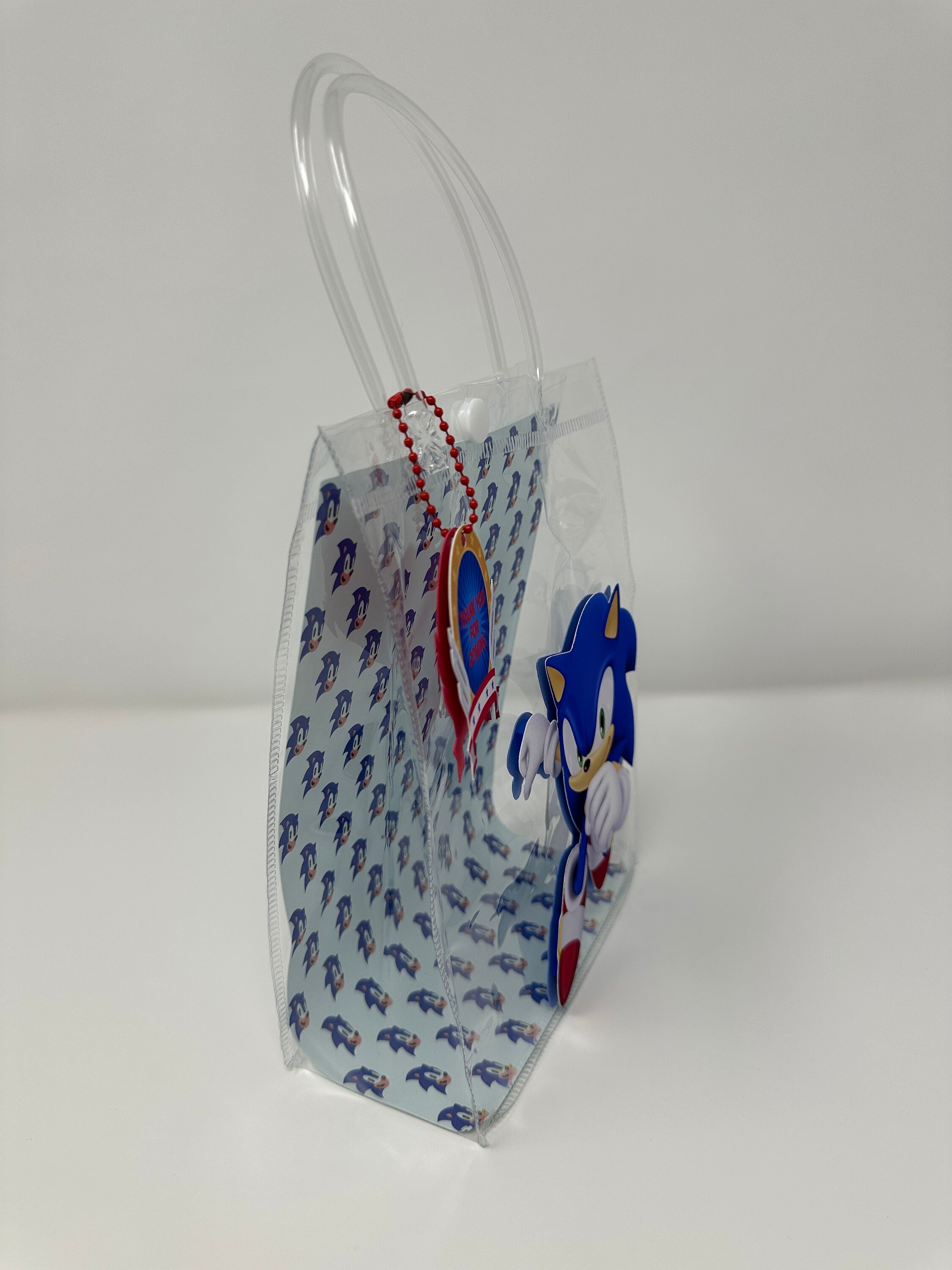 Sonic Personalized Clear Bag Sonic Birthday Sonic the Hedgehog Sonic ...