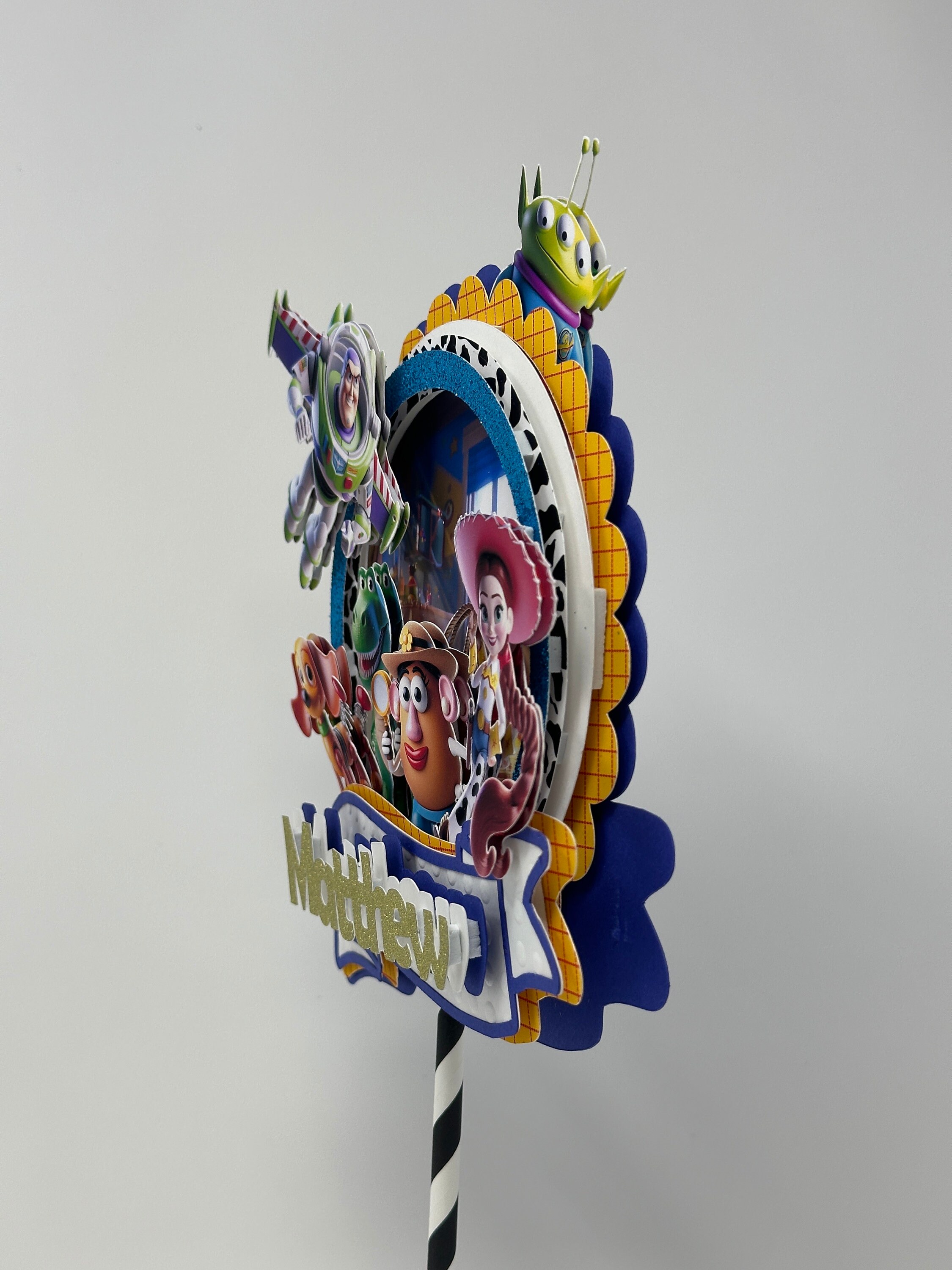 Toy Story Cake Topper Toy Story Party Decor Toy Story Birthday Woody ...