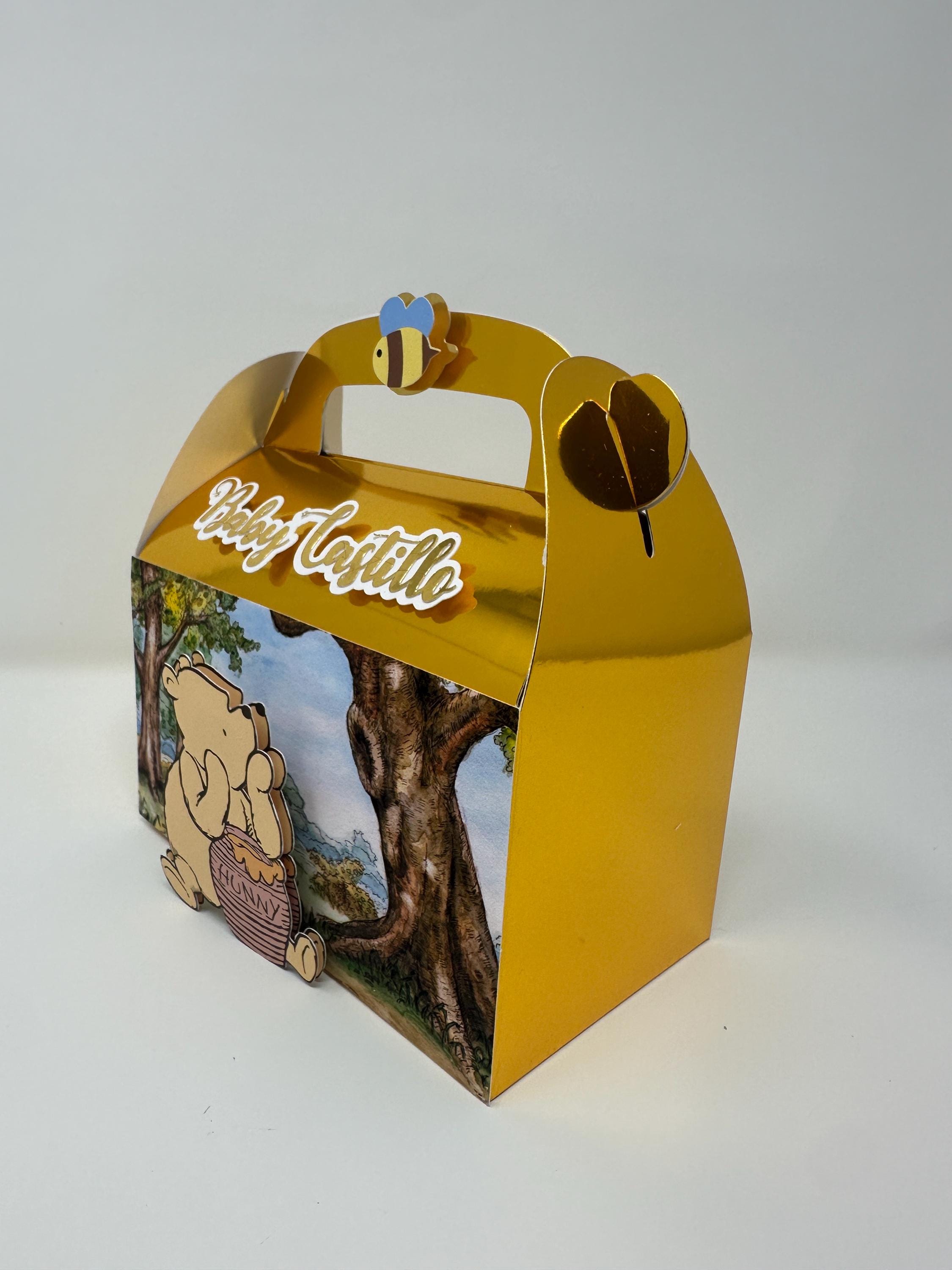 Winnie the Pooh Gable Box: Baby Shower Favor - Etsy