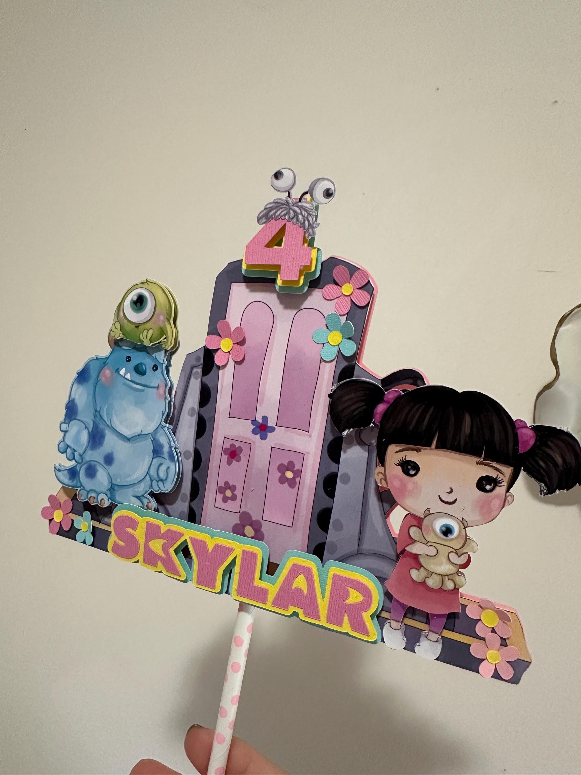 Monster Inc Cake Topper Monster Inc Birthday Party Monster Sa Sullivan ...