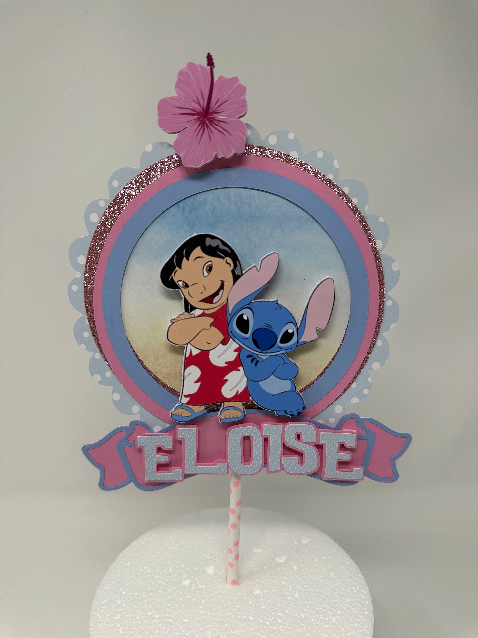 Lilo Stitch Cake Topper Lilo Stitch Cake Topper Lilo Stitch Invitation ...