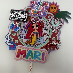 Manaña Será Bonito Cake Topper Karol G Cake Topper Karol G Bichota Cake ...
