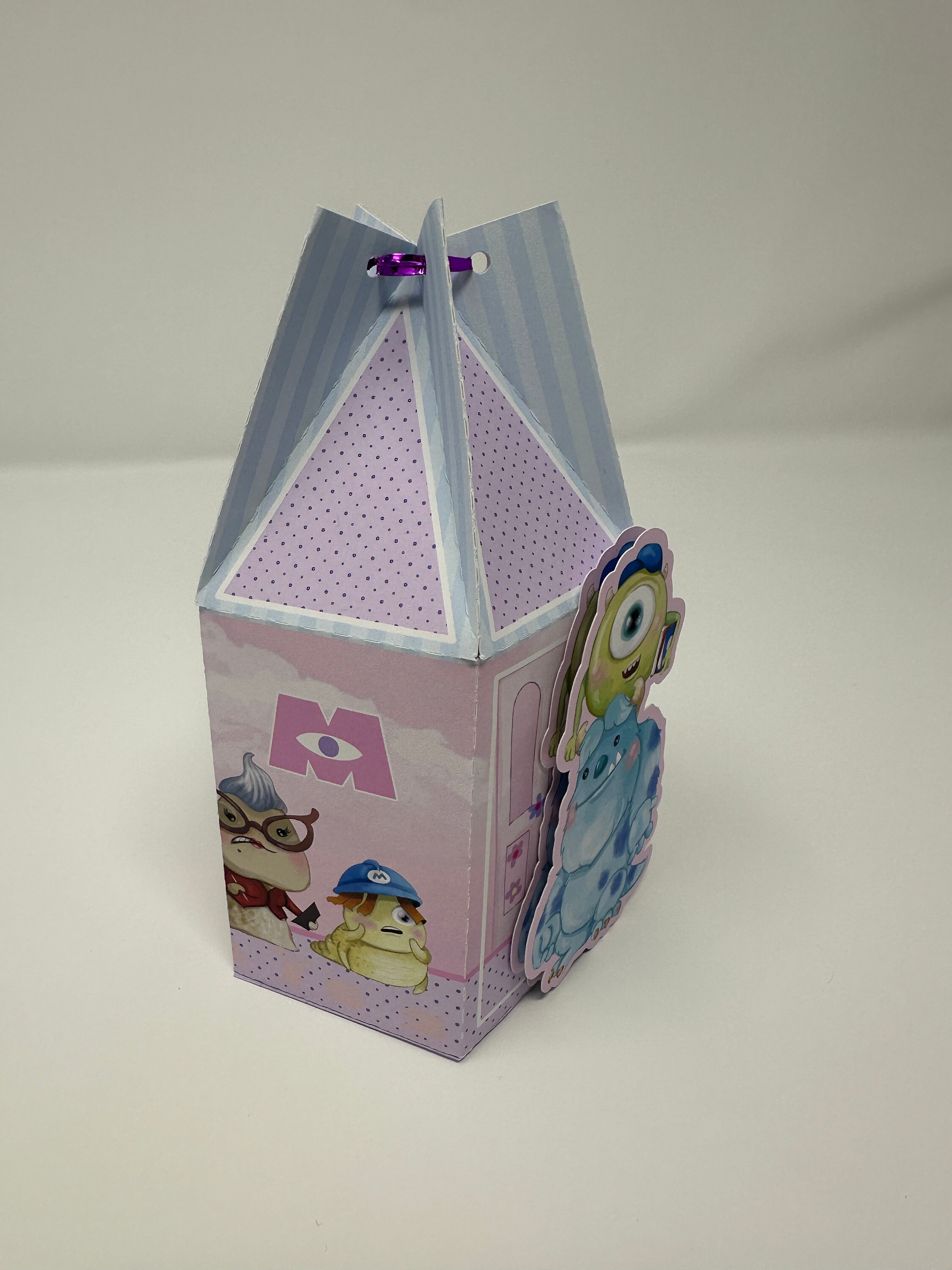 Monsters Inc Party Favor Box Monsters Inc Party Favor Box Monster Inc ...