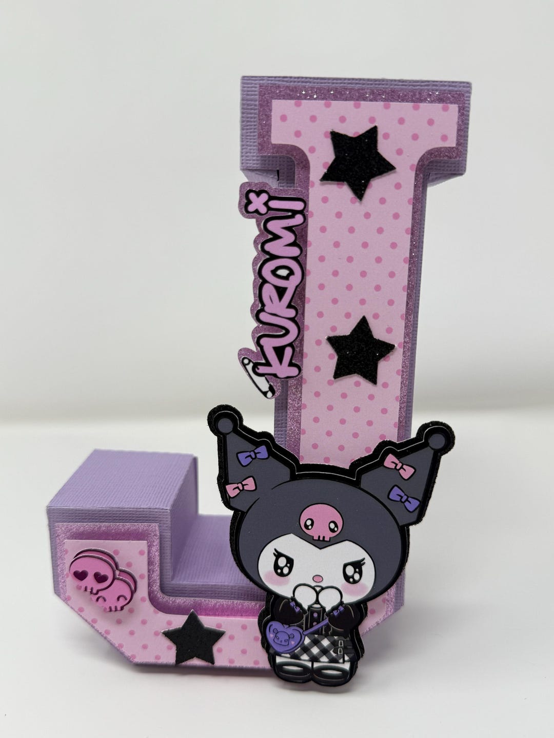 Kuromi 3D Letter, Sanrio Party Centerpiece - Etsy