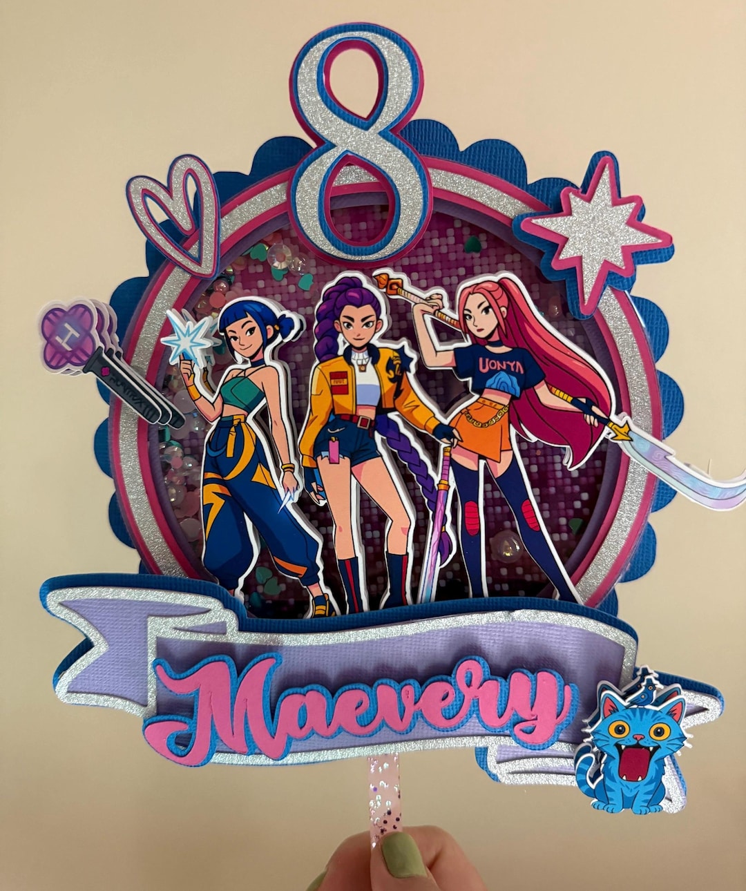 Kpop Girl Group Cake Topper: Personalized Birthday Party Decor - Etsy