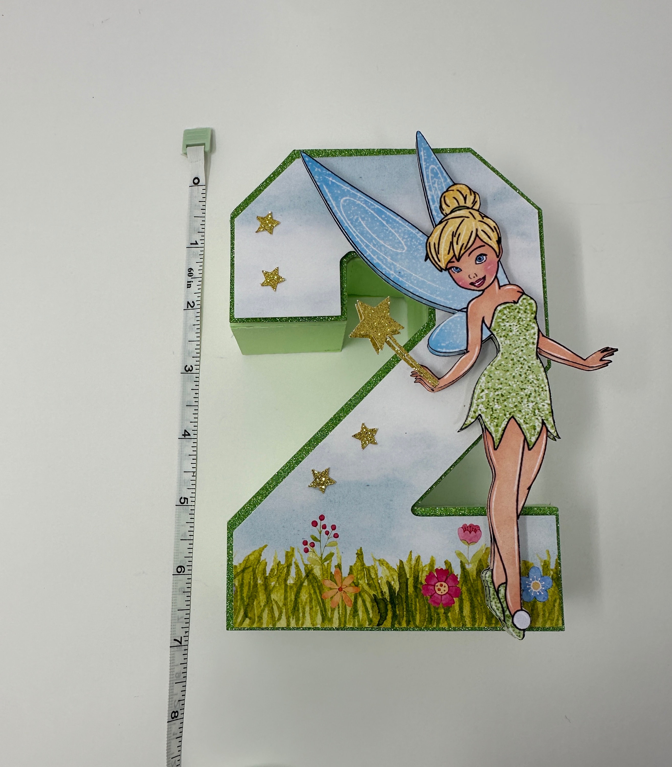 Tinker Bell 3D Number Centerpiece: Birthday Party Decor - Etsy