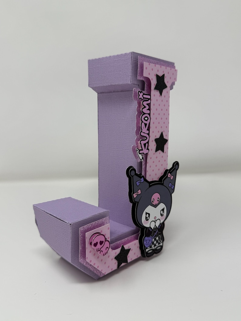 Kuromi 3D Letter, Sanrio Party Centerpiece - Etsy