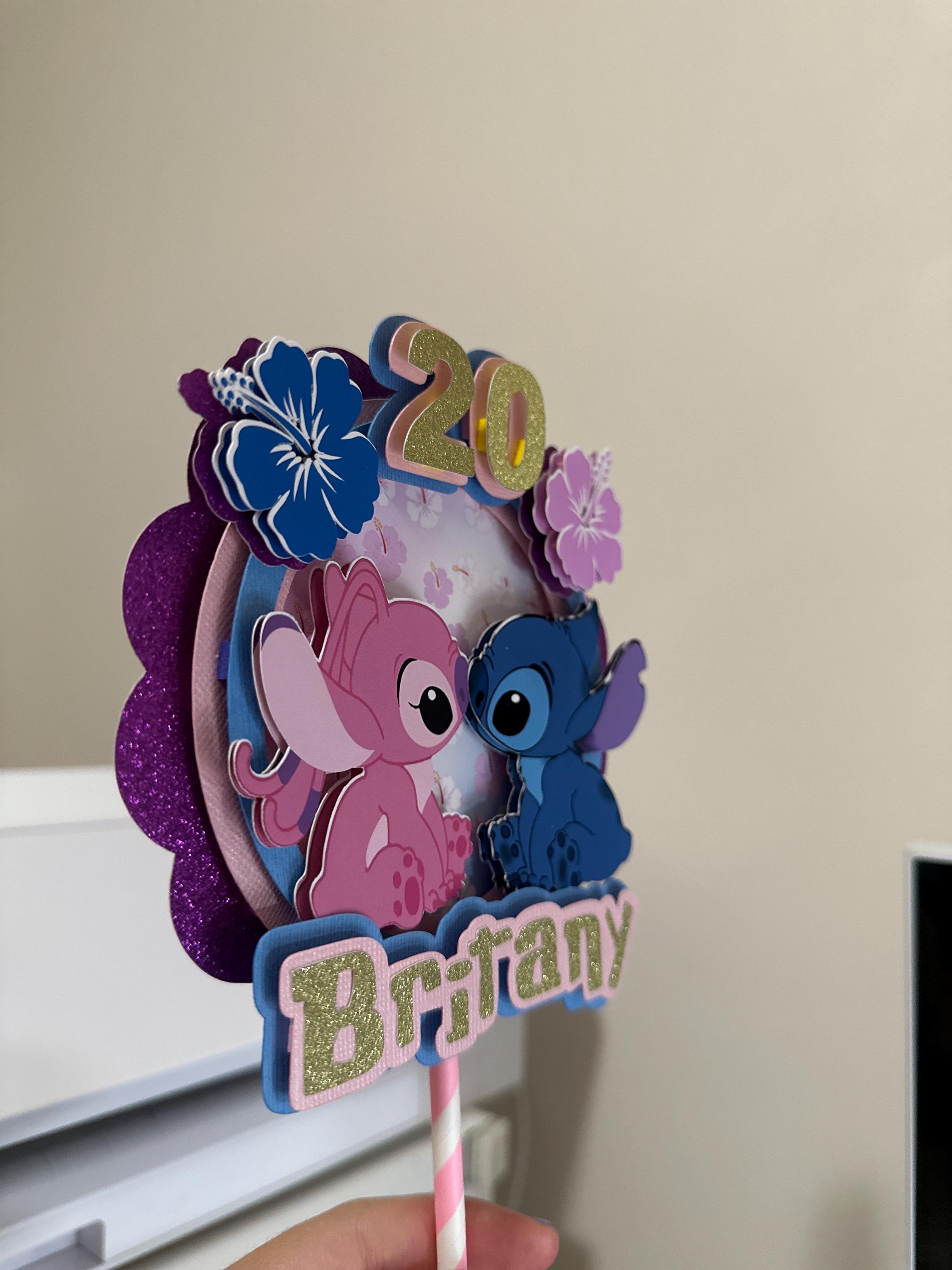 LILO Stitch Cake Topper Stitch Cake Topper Stitch Birthday Party - Etsy