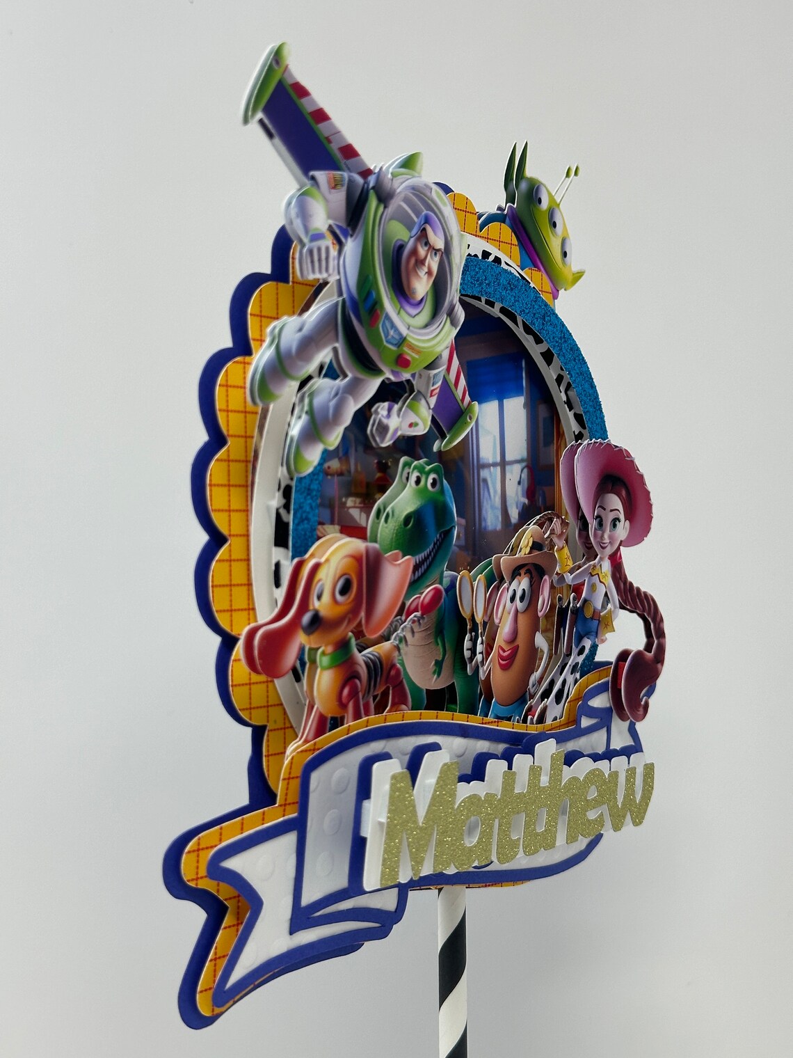 Toy Story Cake Topper Toy Story Party Decor Toy Story Birthday Woody ...