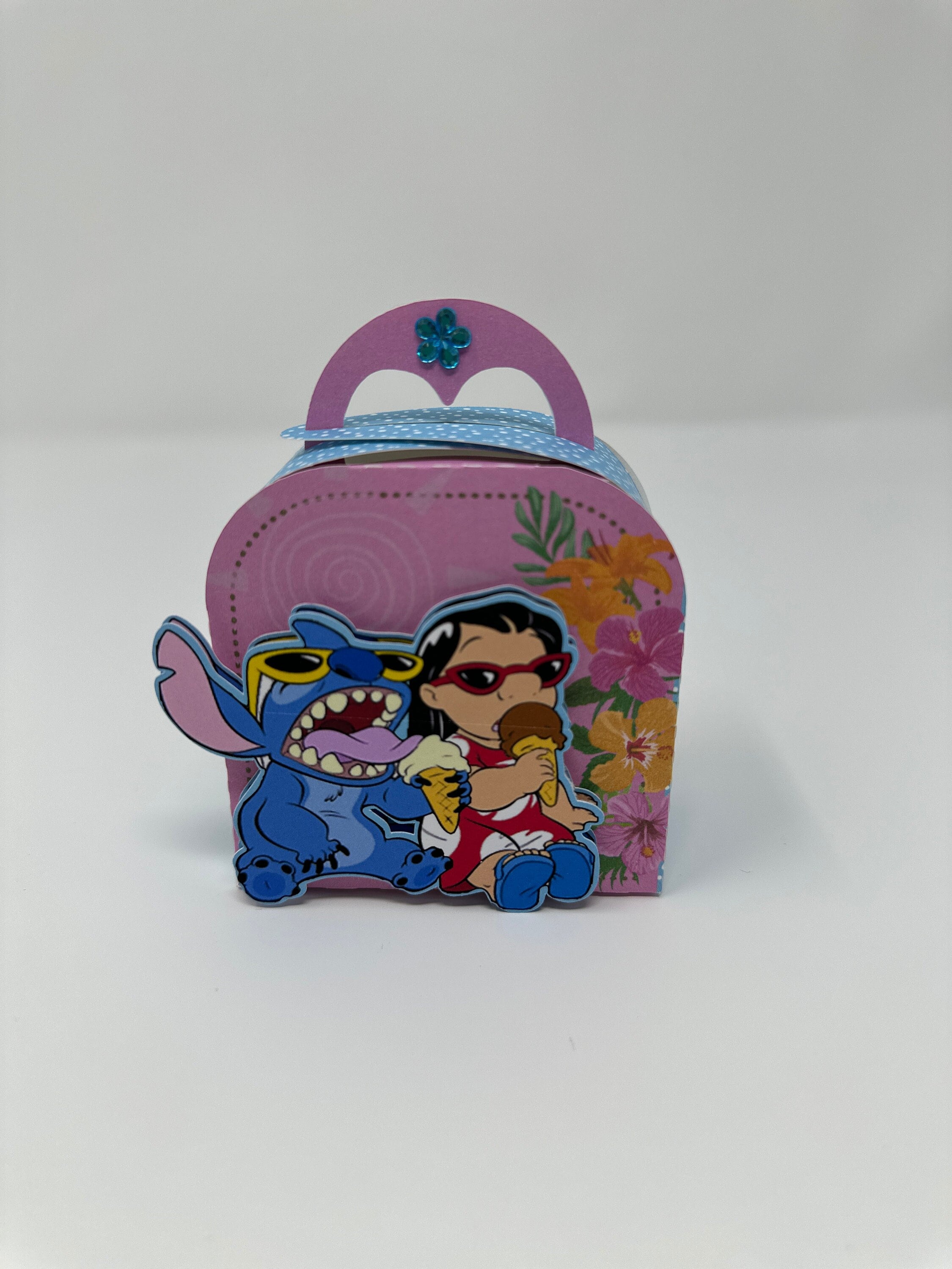 Lilo Stitch Favor Box Aloha Ohana Kilo Stitch Party Lilo Stitch ...