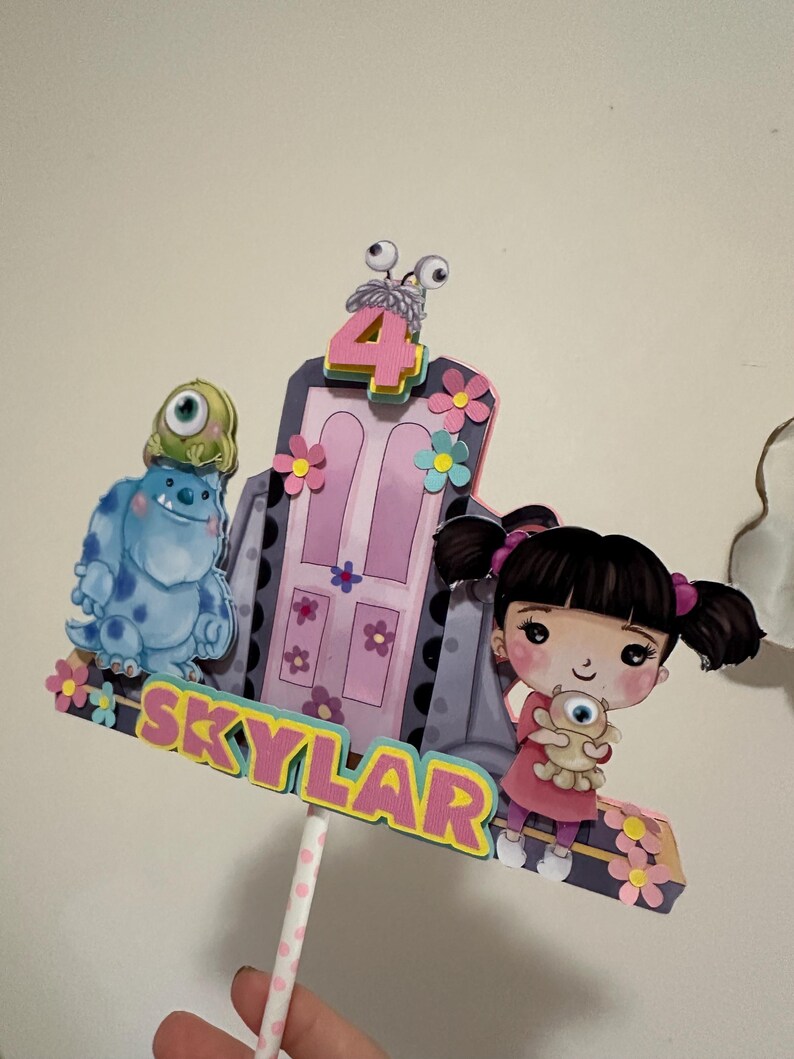 Monster Inc Cake Topper Monster Inc Birthday Party Monster Sa Sullivan ...
