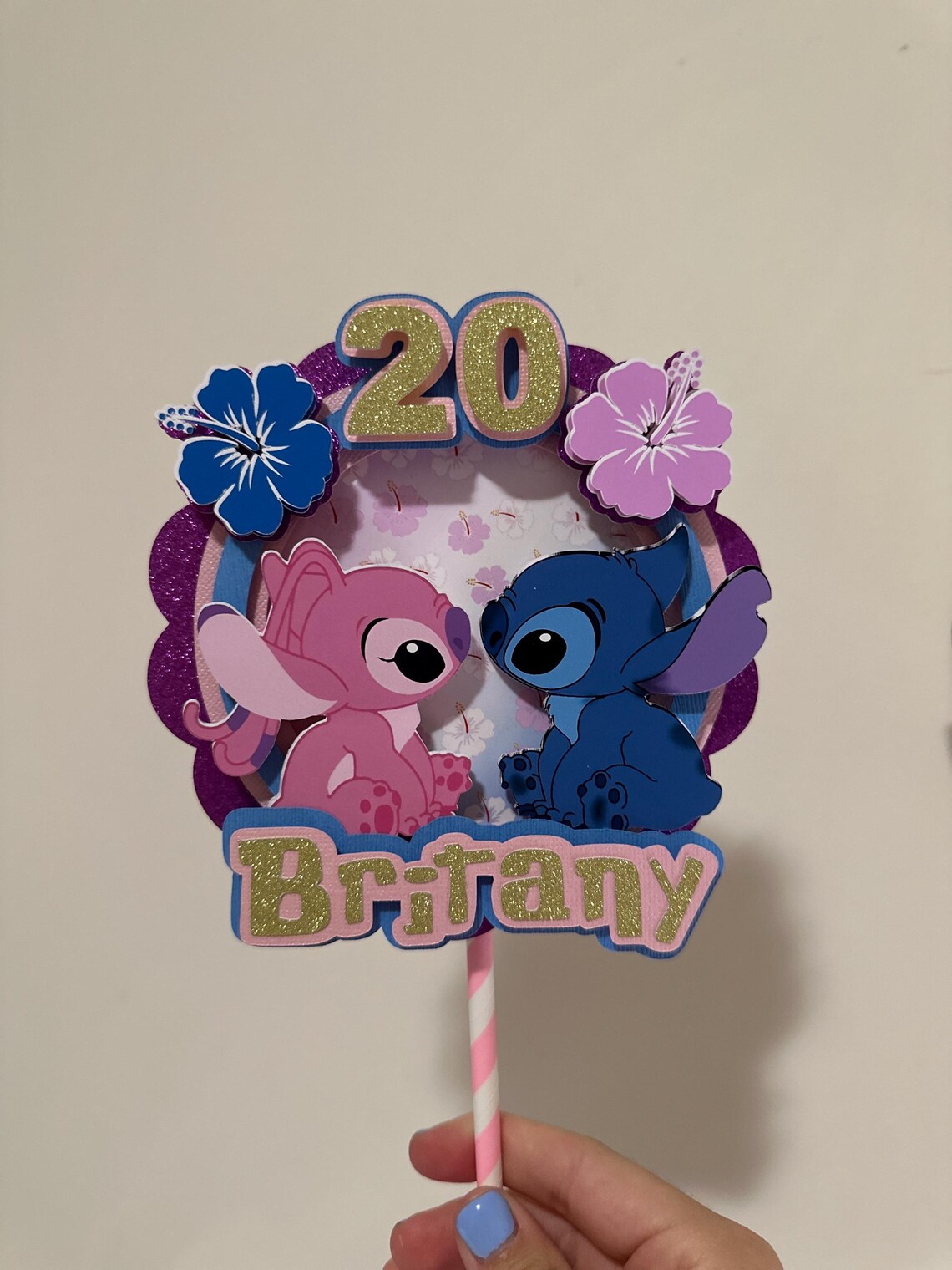 LILO Stitch Cake Topper Stitch Cake Topper Stitch Birthday Party - Etsy