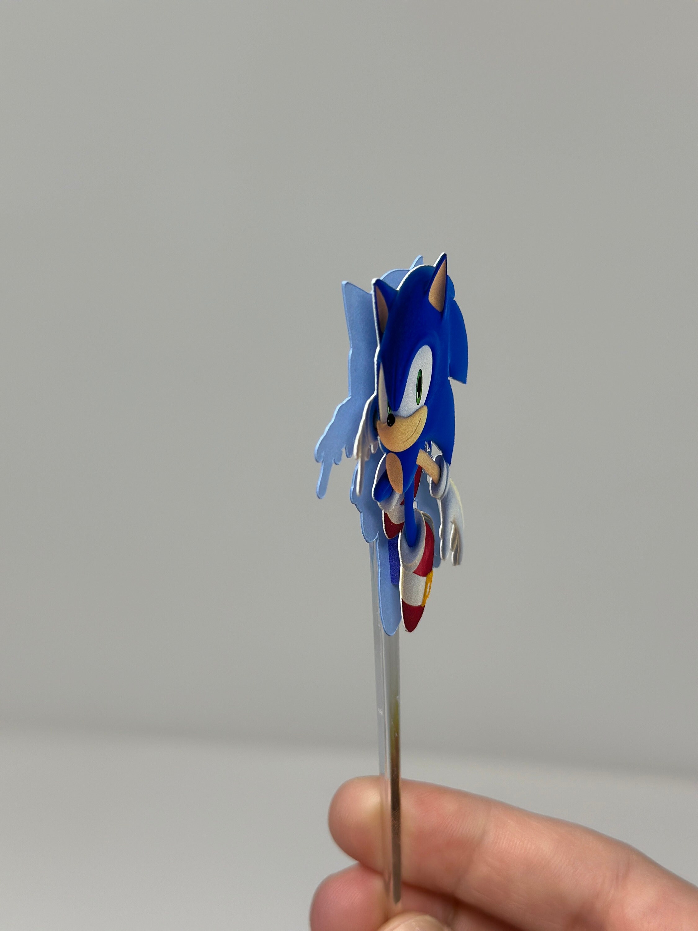 Sonic Cupcake Topper SET OF 12 - Etsy