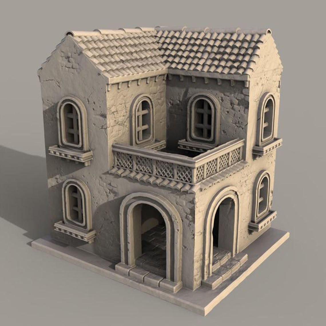 Spanish Architecture House 3 - Etsy
