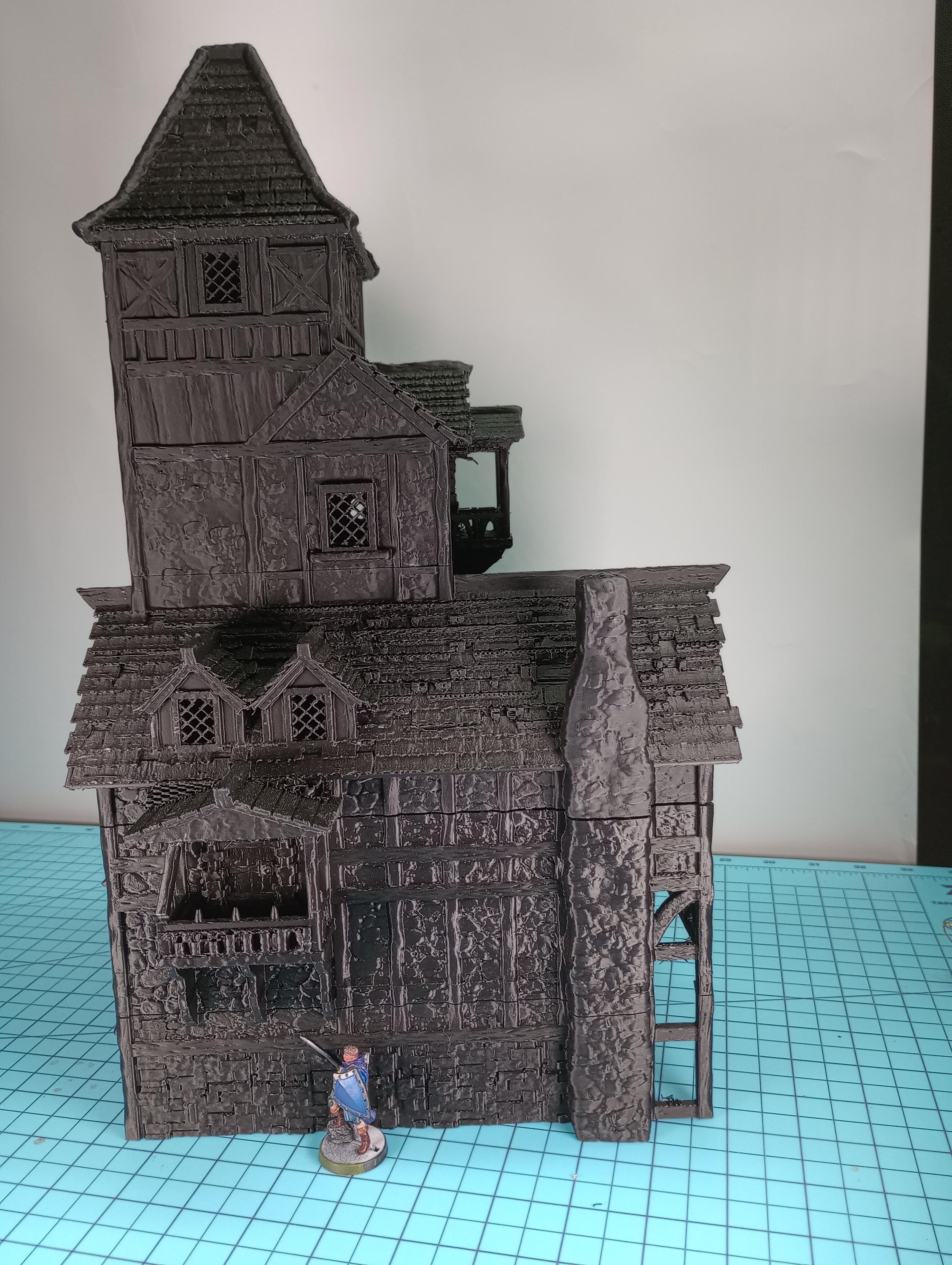 Misprinted Medeval Architecture Part 1 House 3 - Etsy