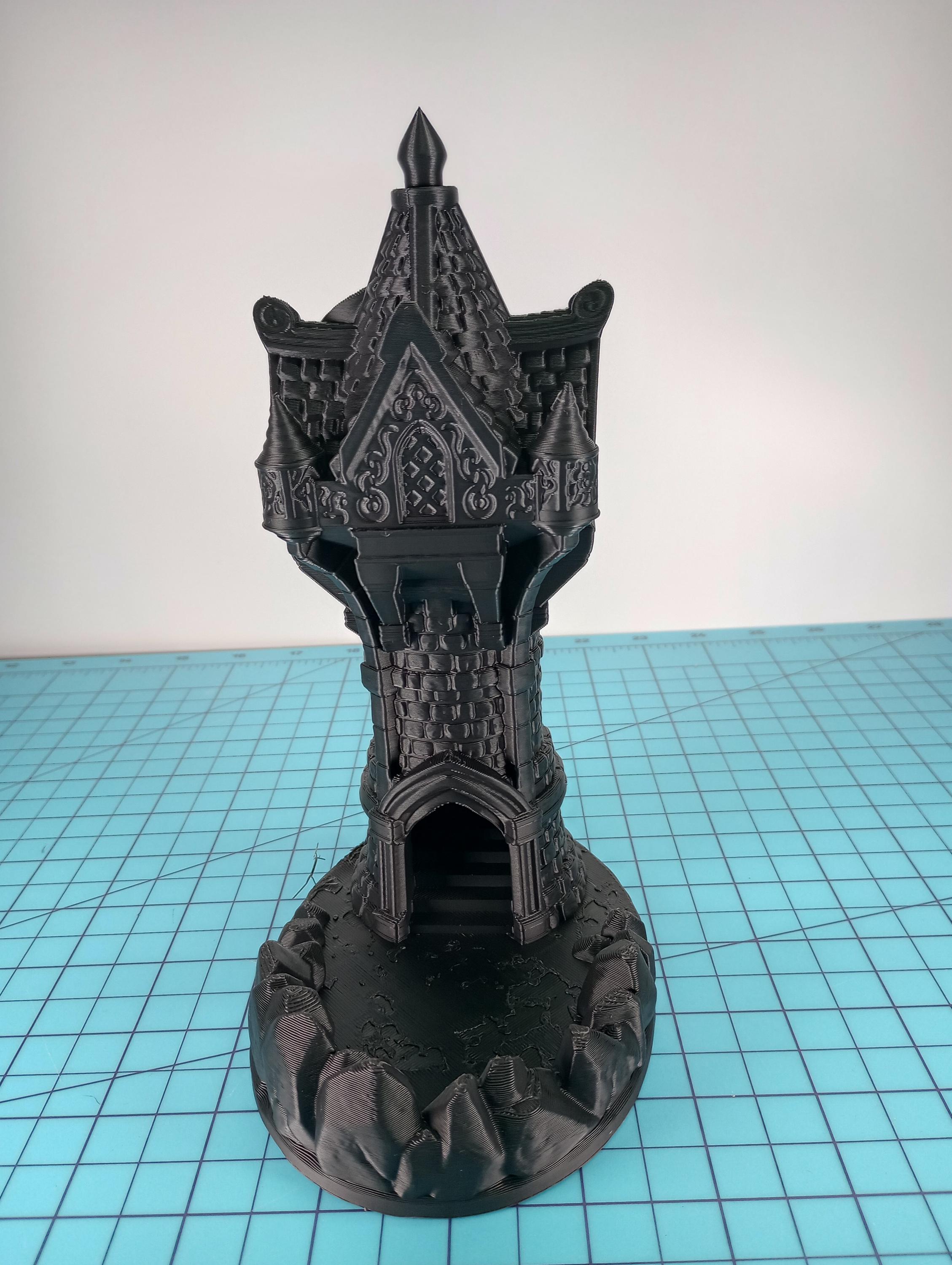 The Wizards Roll Dice Tower - Etsy