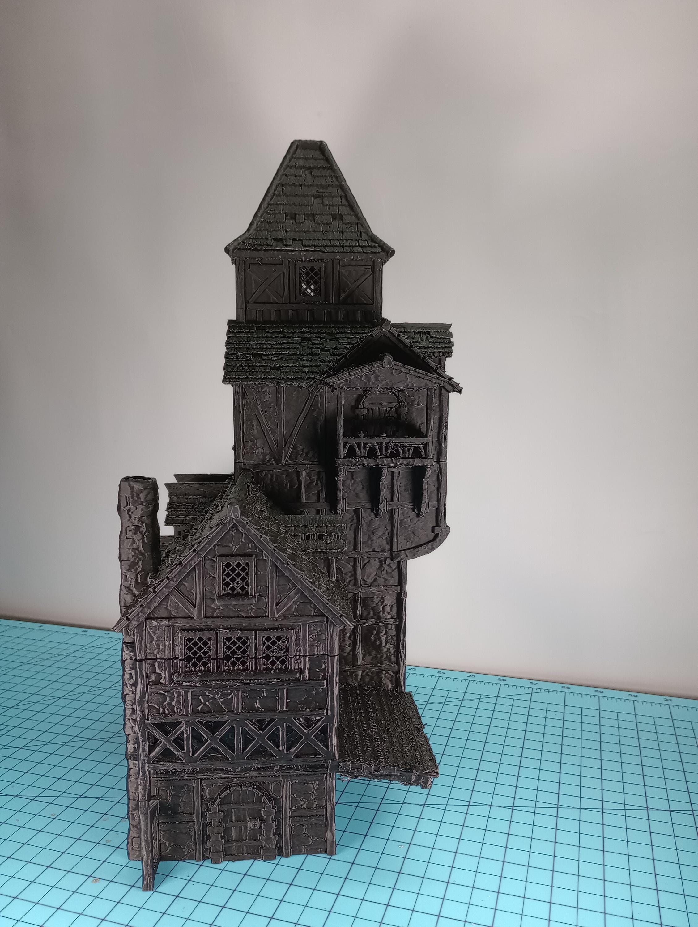 Misprinted Medeval Architecture Part 1 House 3 - Etsy