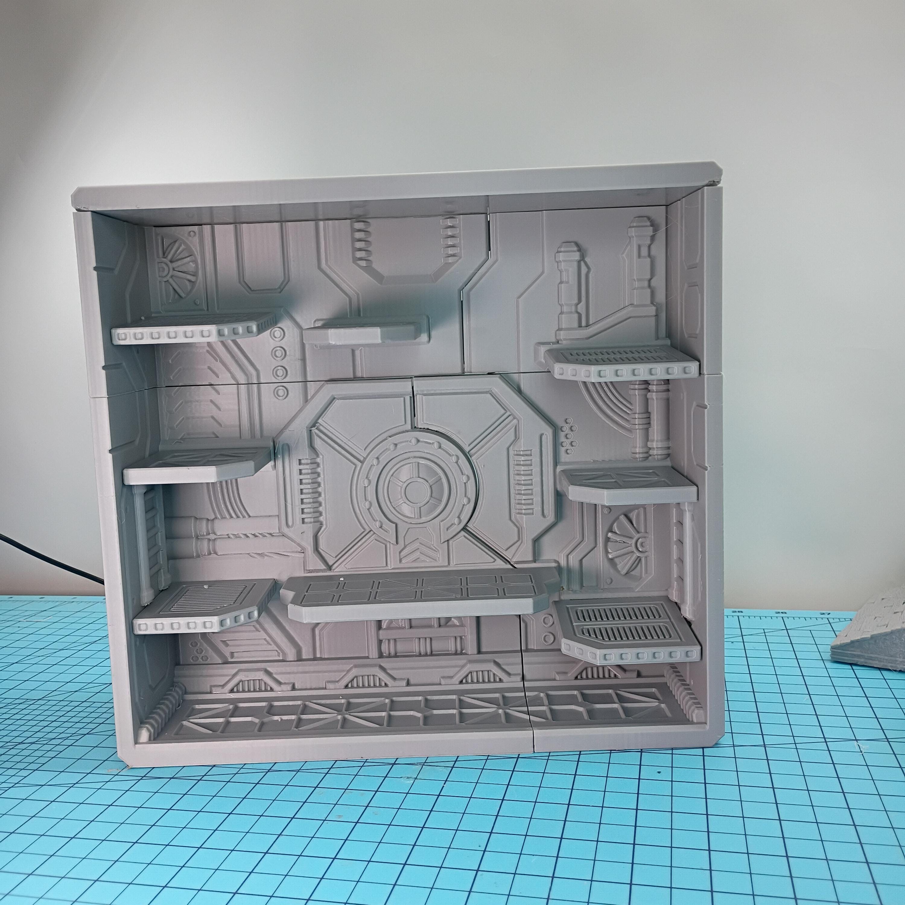 Scifi Minature Display | Scifi Mini Diorama - Etsy