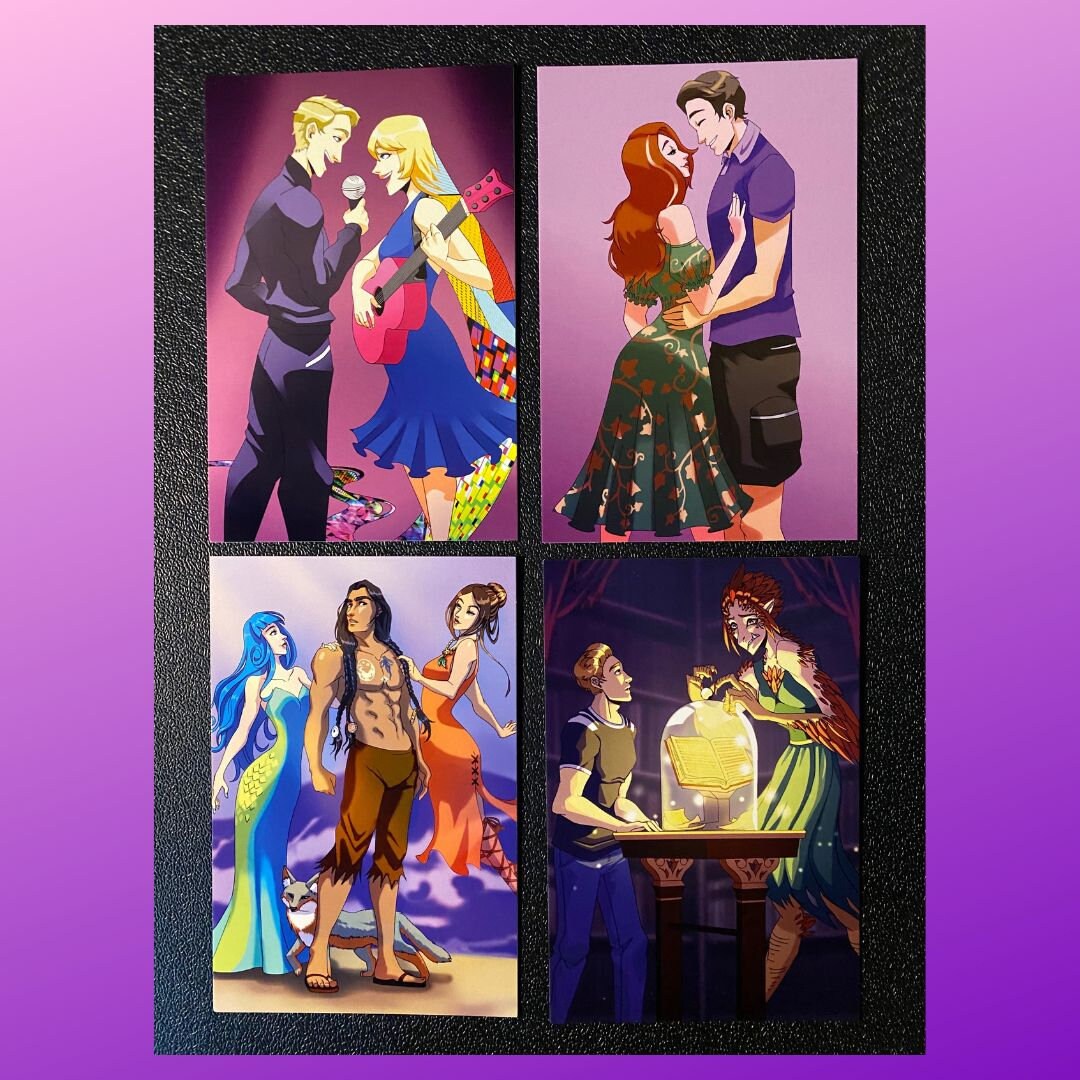 Rockin' Fairy Tales Character Art Print Bundle, Books 1-4 - Etsy