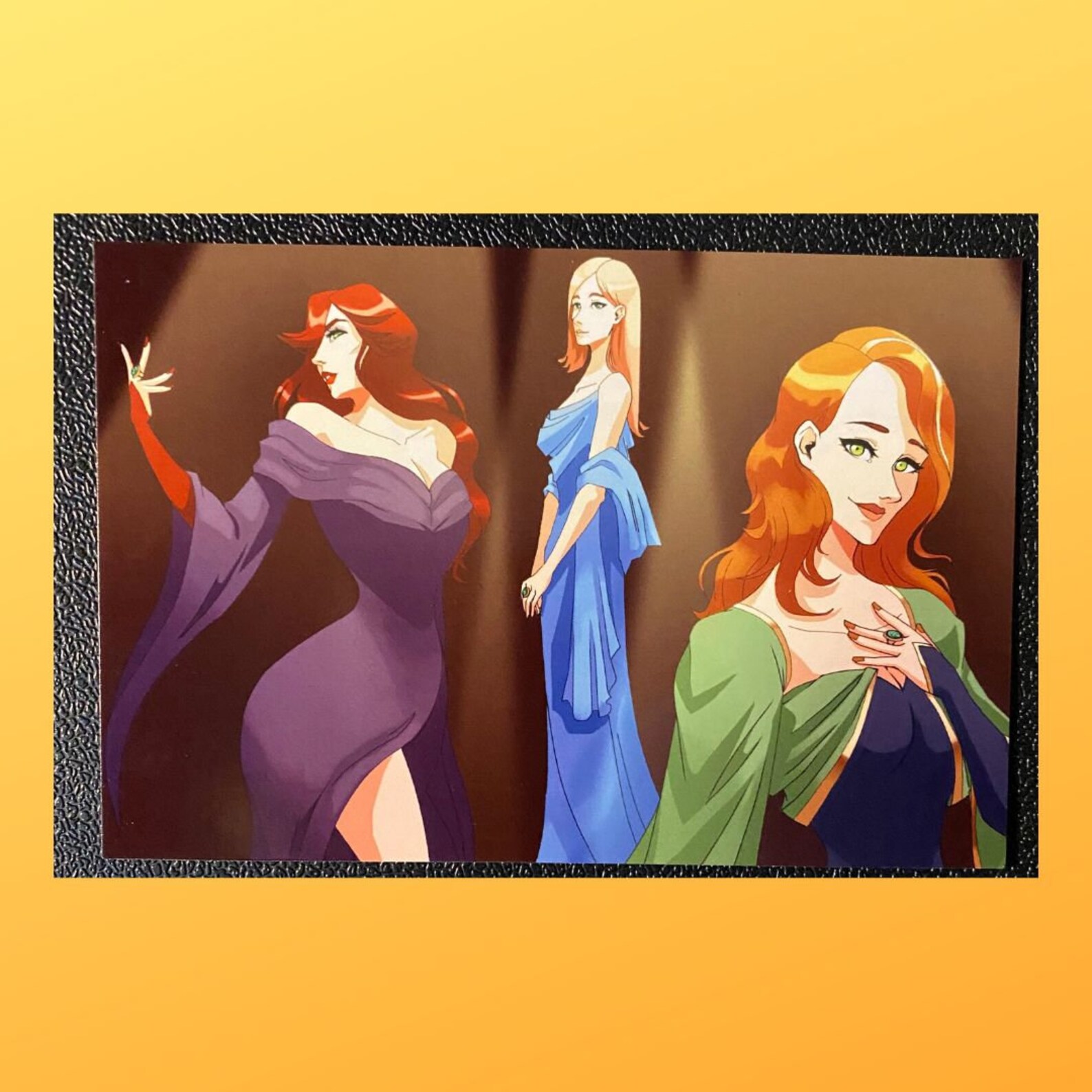 Gilded Butterfly Character Art Print - Lear Sisters - Etsy