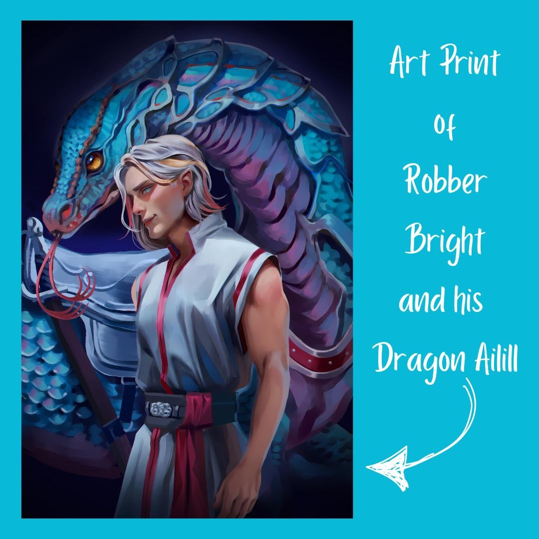 Art Print A Kingdom of Deceit and Desire Character - Etsy
