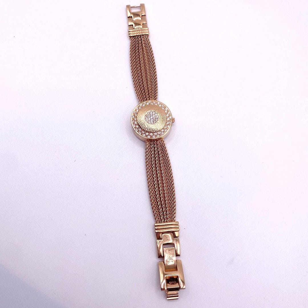 Anne Clain Locket Secret Watch Gold Tone 7 Inches - Etsy